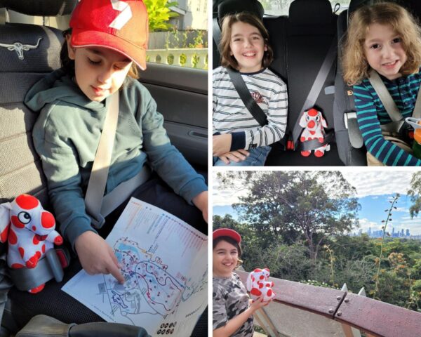 Pimpa explores Mt Cootha with Vinnie and Lucky - Italian Language Centre